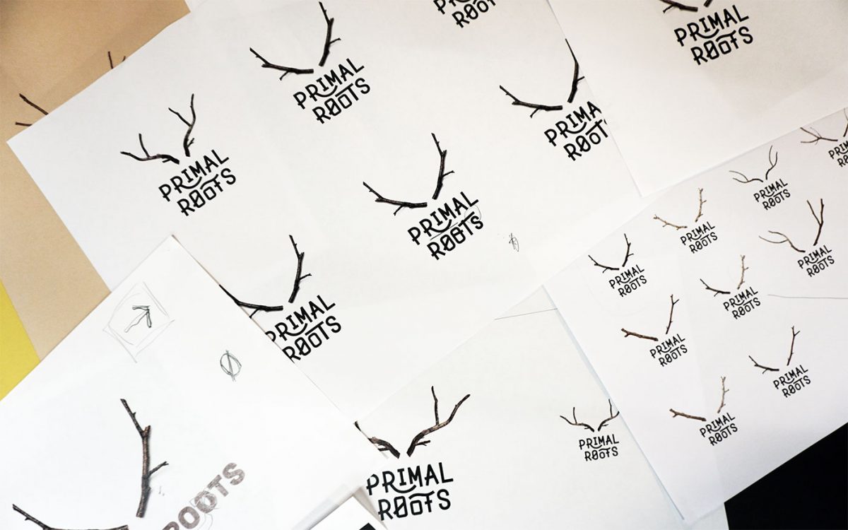 Primal Roots visual identity, by Lantern, London | Identity Designed