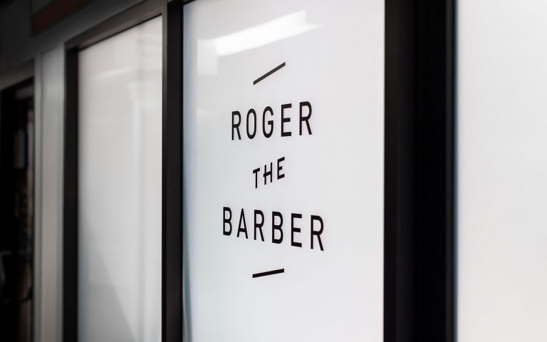 Roger the Barber, by Cast Iron Design | Identity Designed