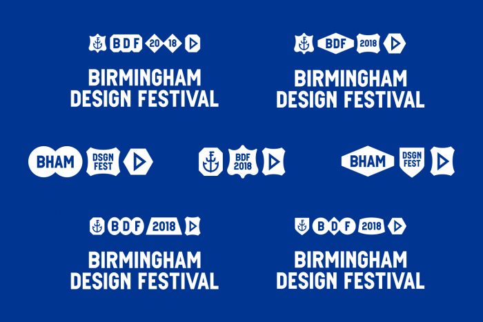 Birmingham Design Festival logo and identity | Identity Designed