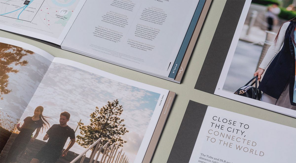 Three Waters, logo and identity by Lantern, London | Identity Designed