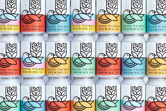 Good Things Brewing Co., branding by Horse, London | Identity Designed