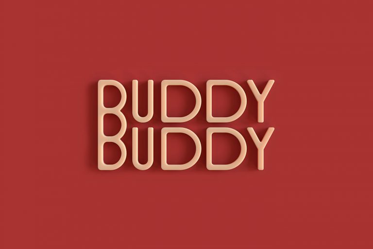 Buddy Buddy logo and identity by Futura | Identity Designed