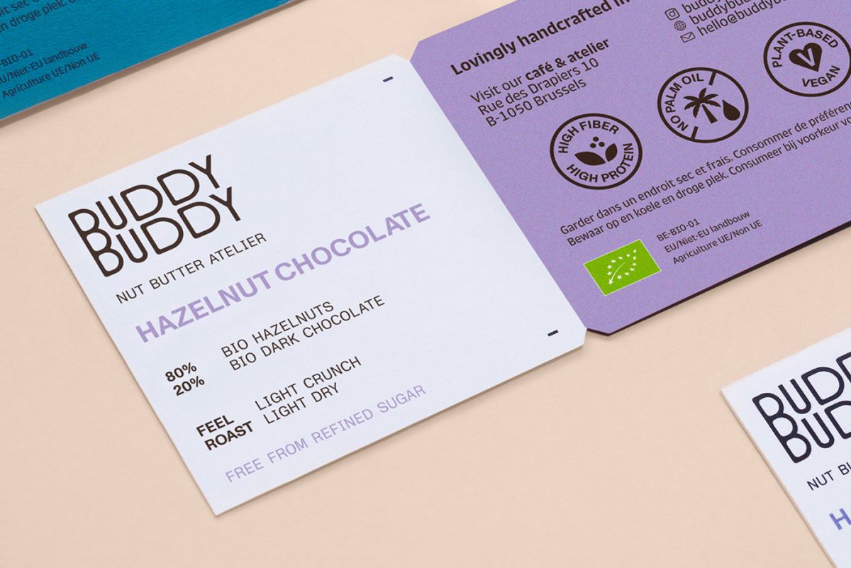 Buddy Buddy logo and identity by Futura | Identity Designed