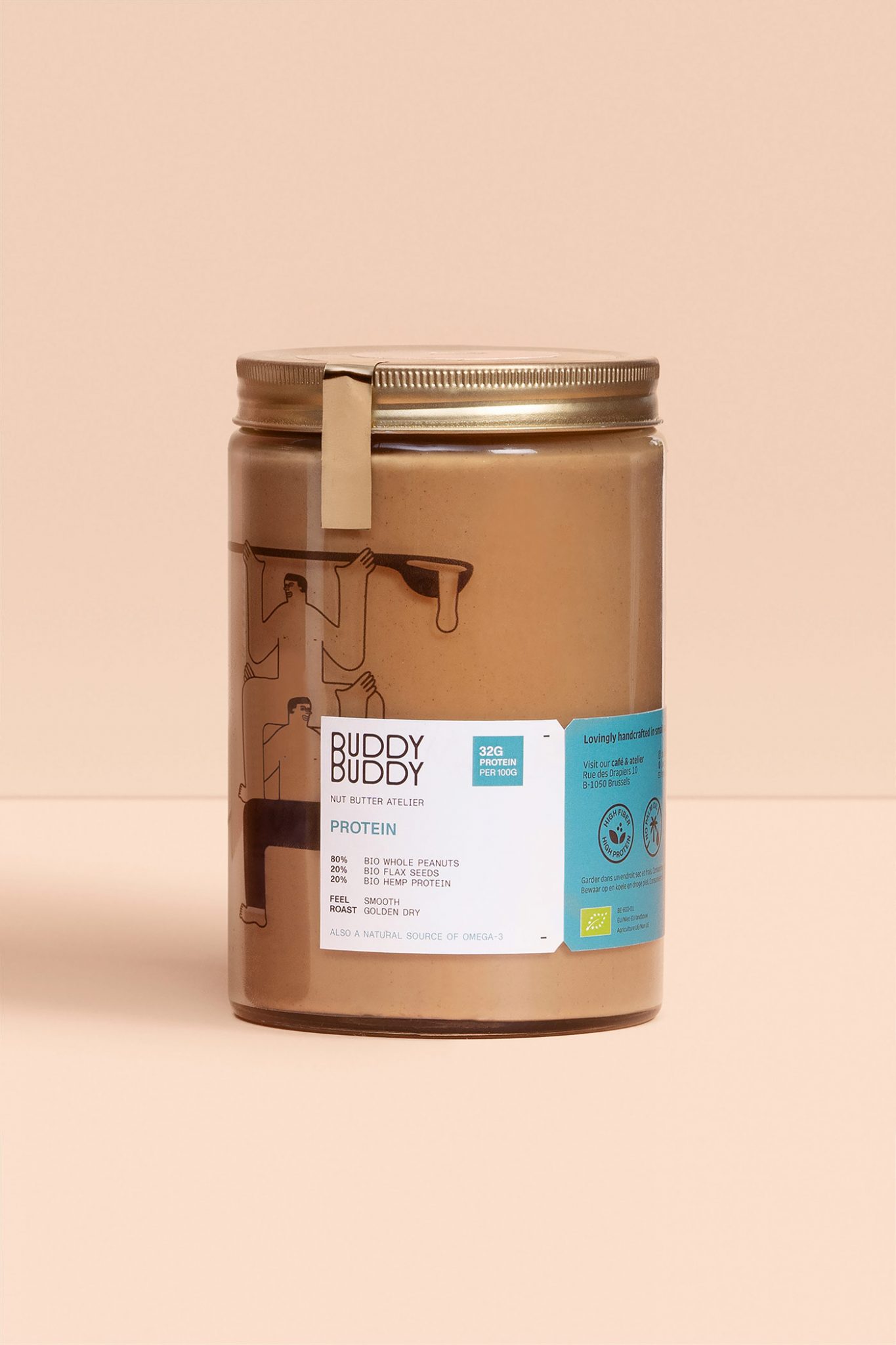 Buddy Buddy logo and identity by Futura | Identity Designed