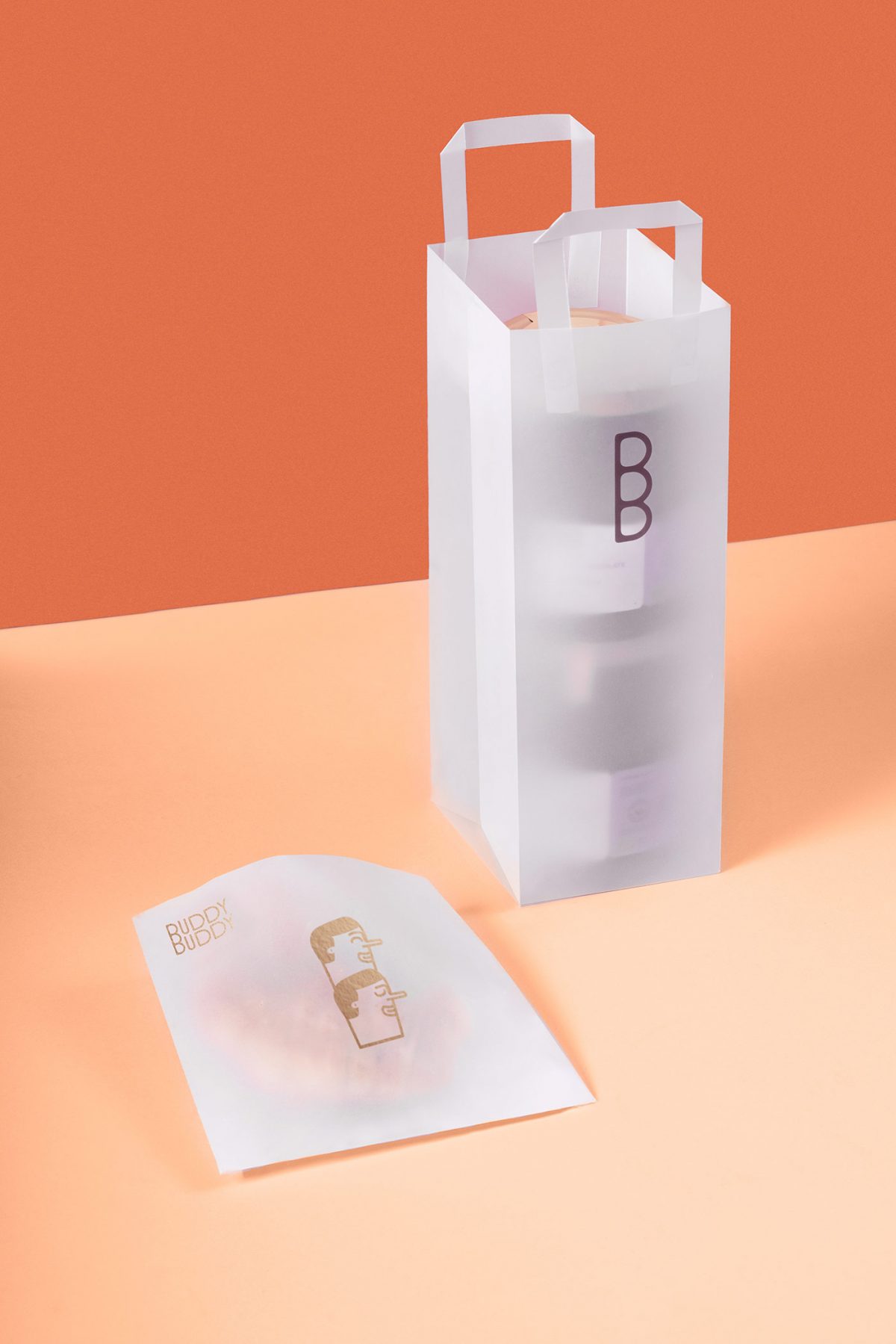 Buddy Buddy logo and identity by Futura | Identity Designed