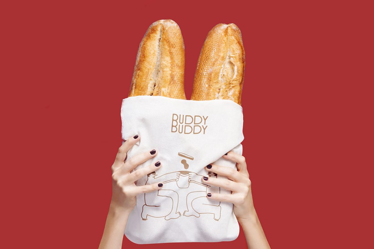 Buddy Buddy logo and identity by Futura | Identity Designed