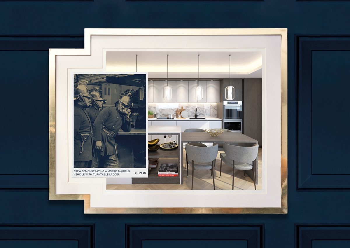 Brigade Court, identity by Jack Renwick Studio | Identity Designed