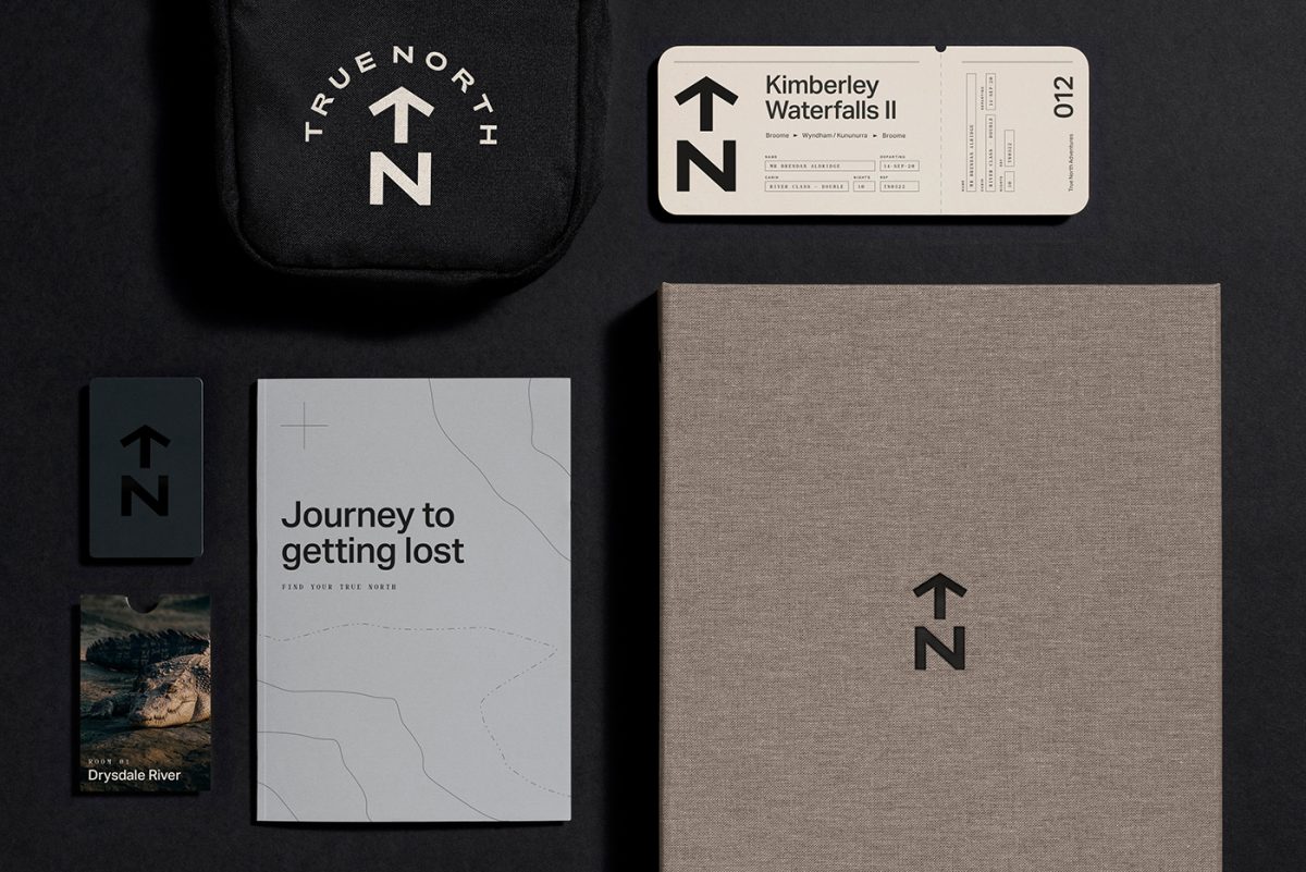 True North logo and identity, by Re, Sydney | Identity Designed