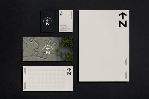 True North logo and identity, by Re, Sydney | Identity Designed