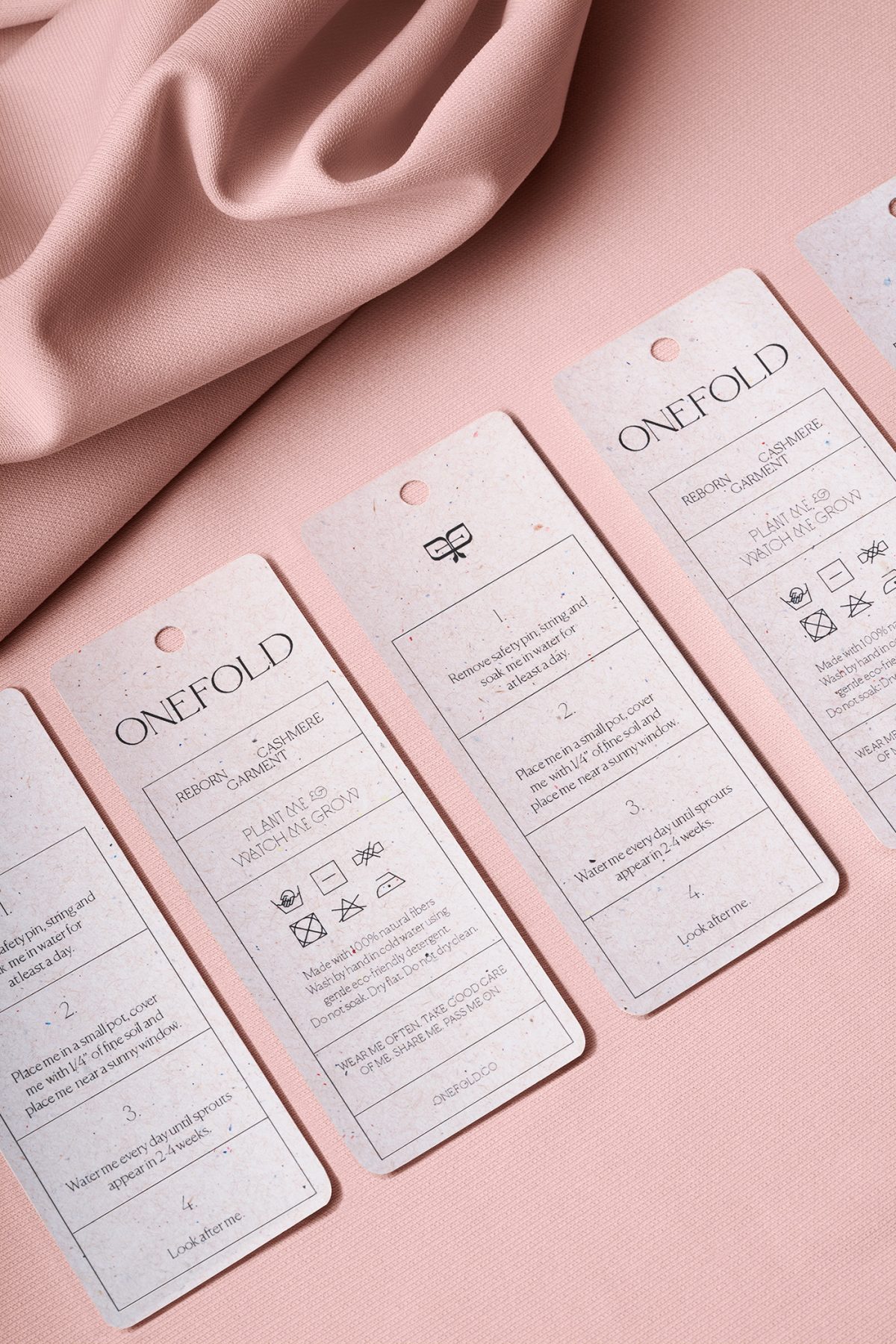 Onefold logo and identity, by Futura | Identity Designed