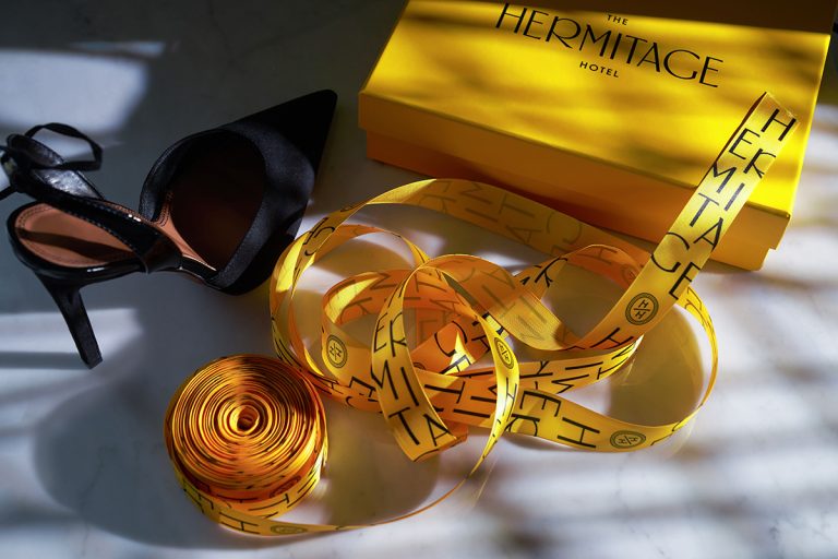 The Hermitage Hotel, designed by Mucca | Identity Designed