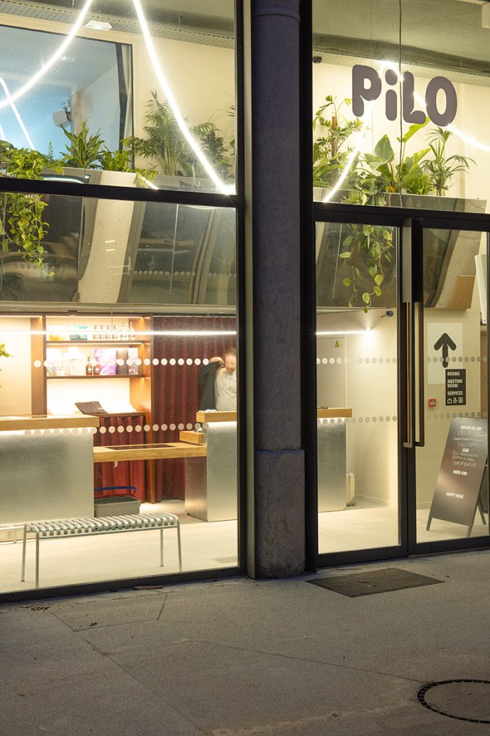 Pilo Hotel logo and identity by 5.5, Paris | Identity Designed