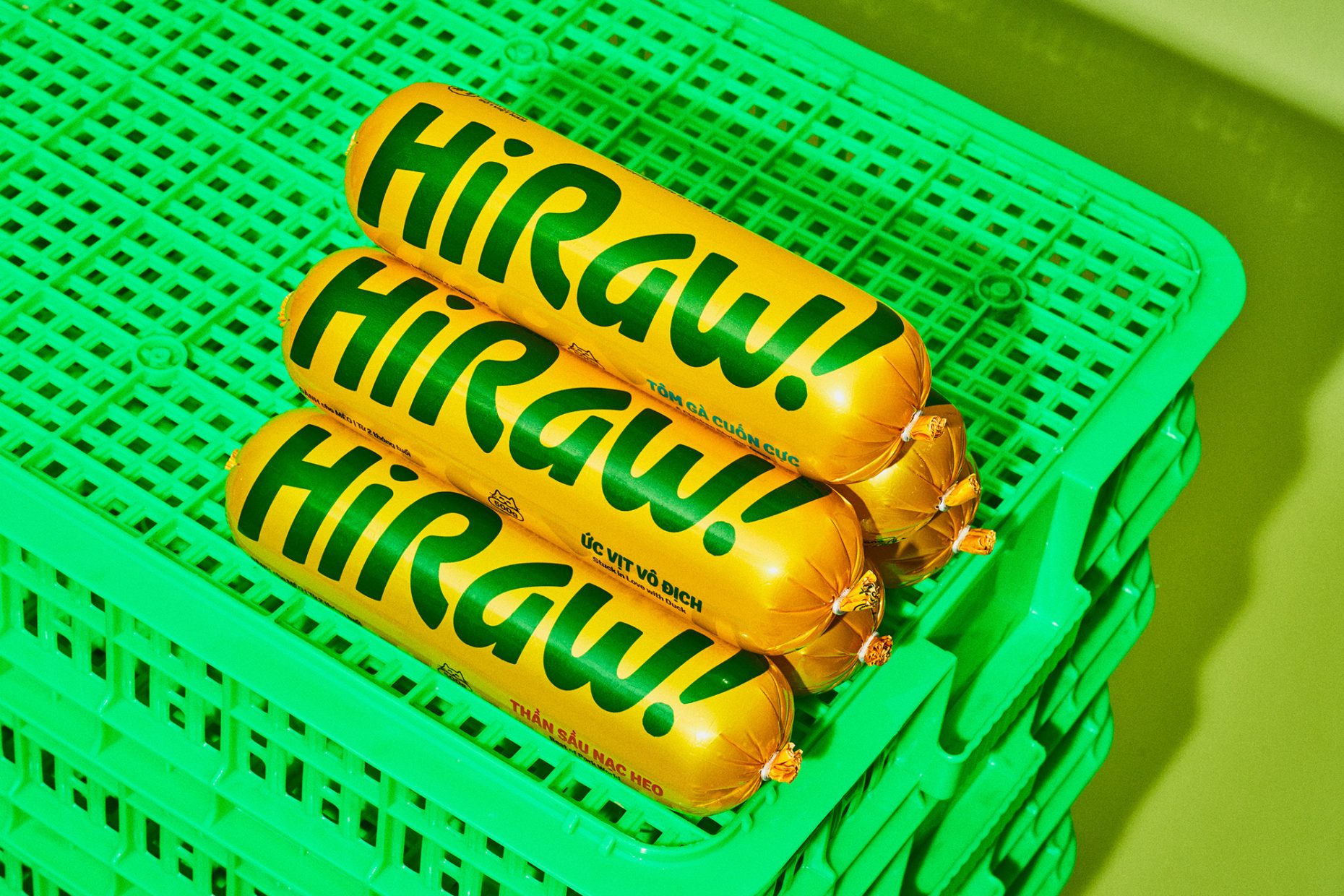 HiRaw! visual identity by M — N Associates | Identity Designed