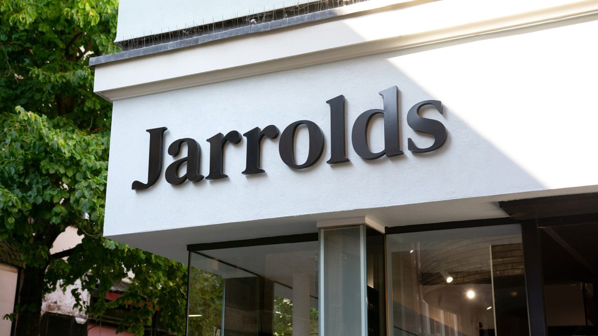 Jarrolds logo and identity by The Click | Identity Designed