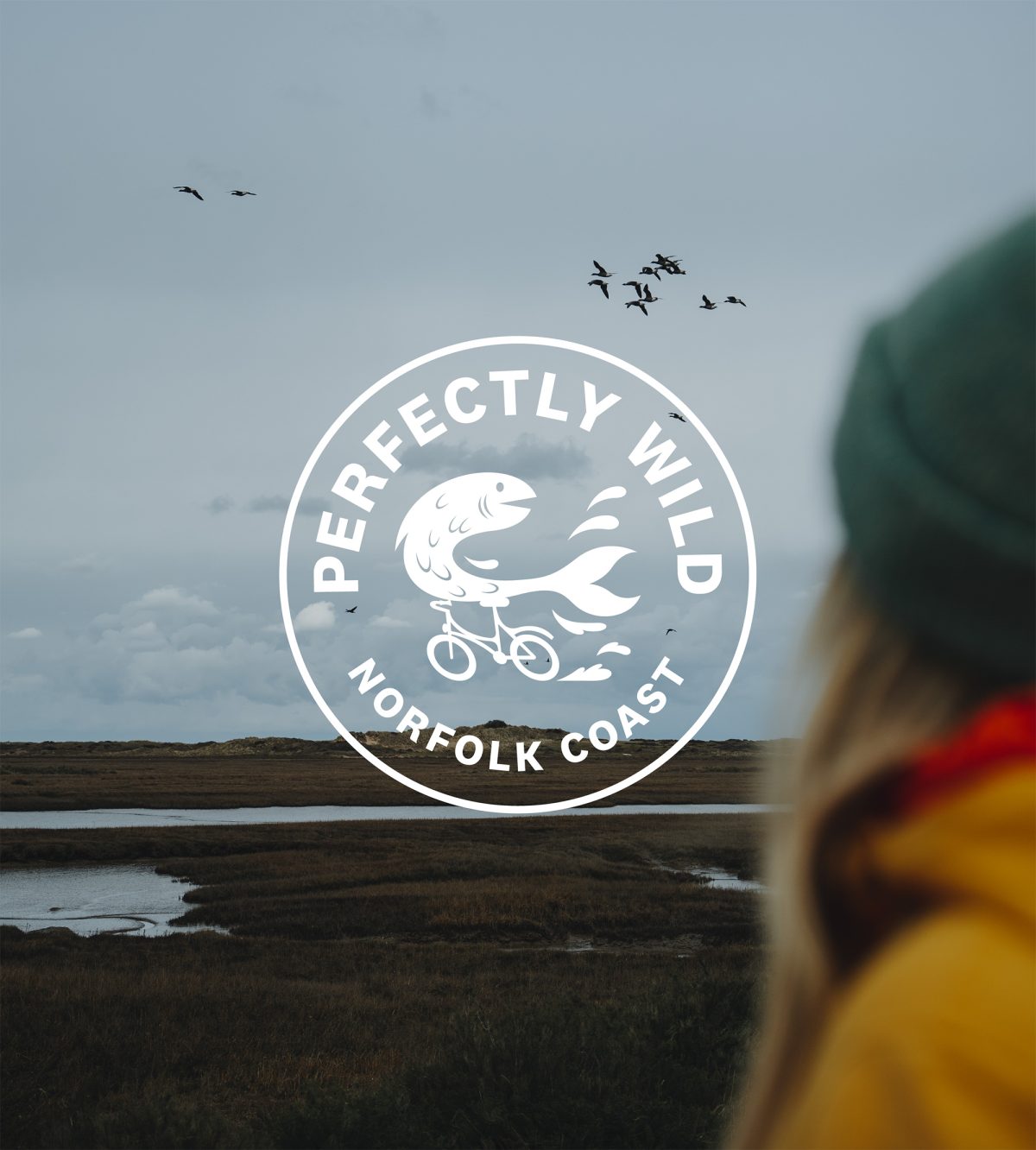 Norfolk Coast logo and identity by Lantern | Identity Designed