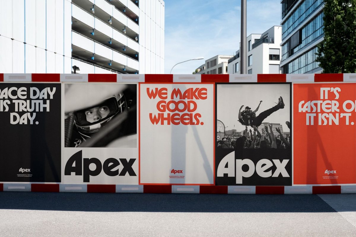 Apex logo and identity by Gold Front | Identity Designed