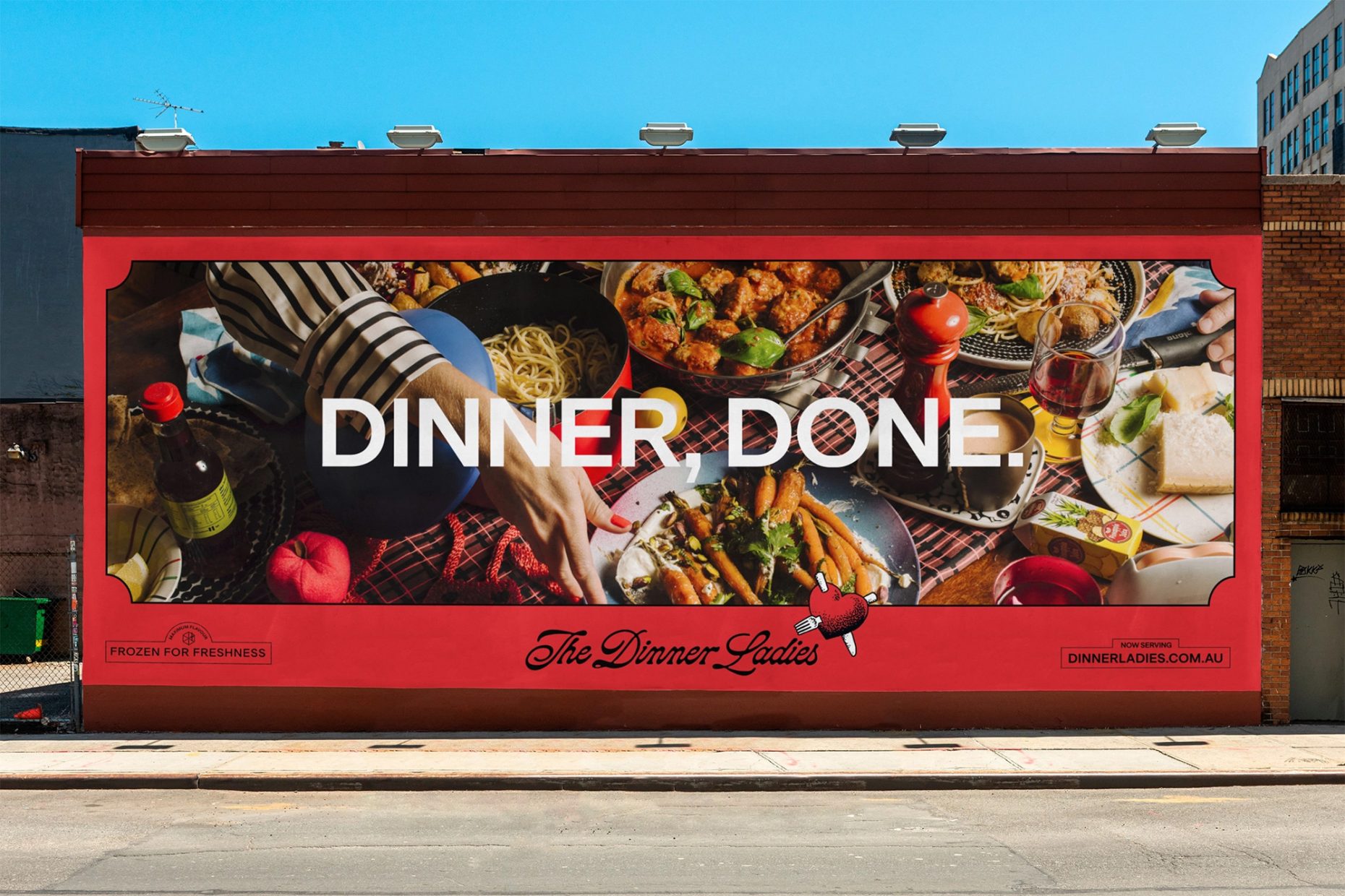 The Dinner Ladies by Universal Favourite | Identity Designed