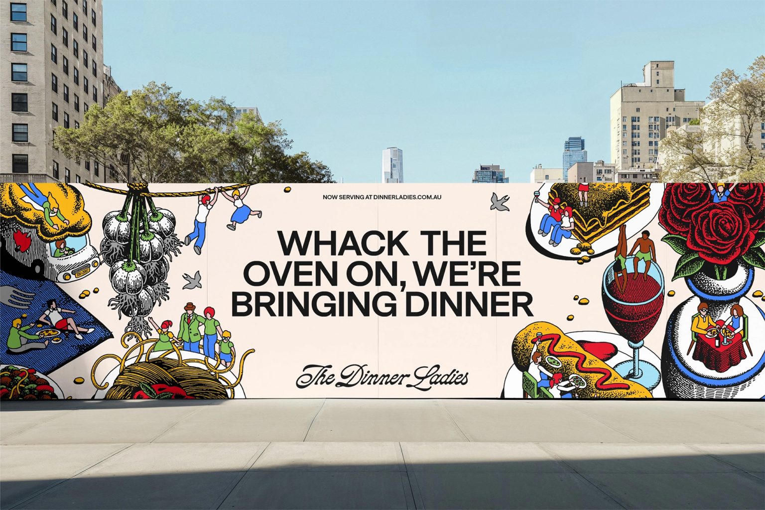 The Dinner Ladies by Universal Favourite | Identity Designed