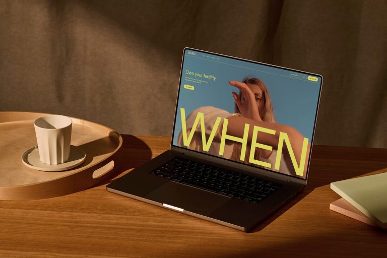 WHEN by Universal Favourite | Identity Designed